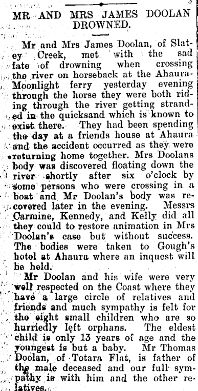 Documents: James Thomas Doolan and Mary Ann Burke: ghentgoodfamilytree ...